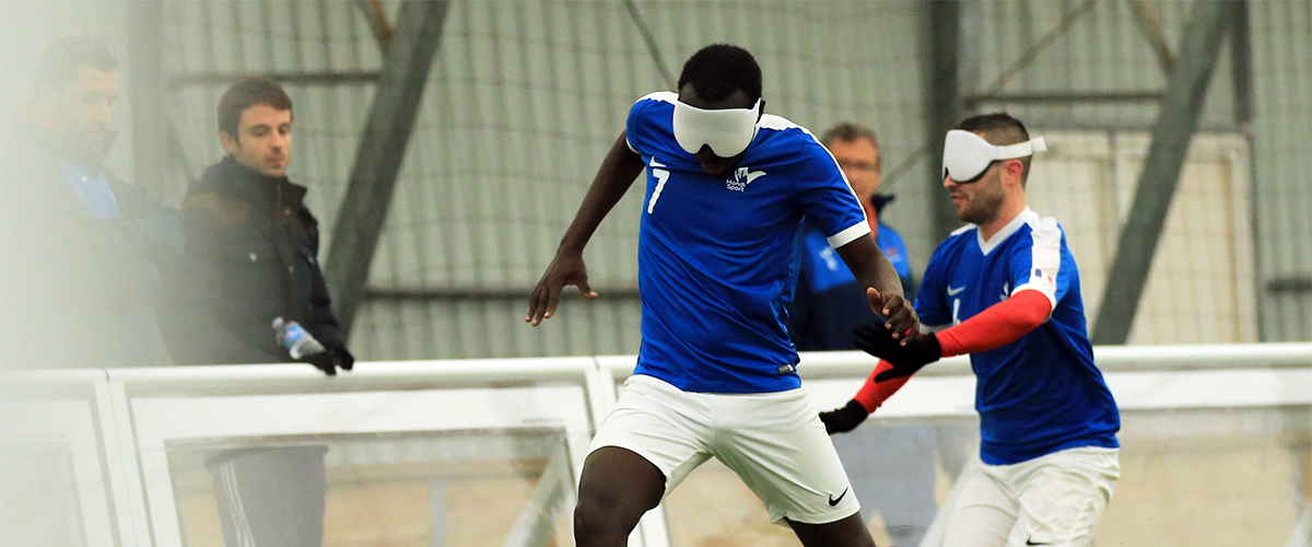 Cécifoot (foot à 5 DV) | Handisport.org