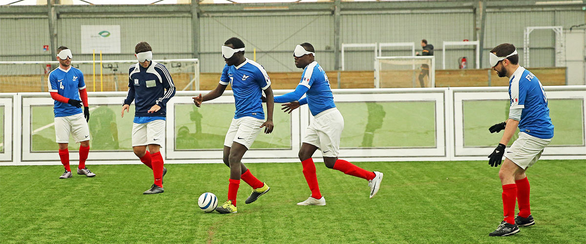 Cécifoot (foot à 5 DV) | Handisport.org