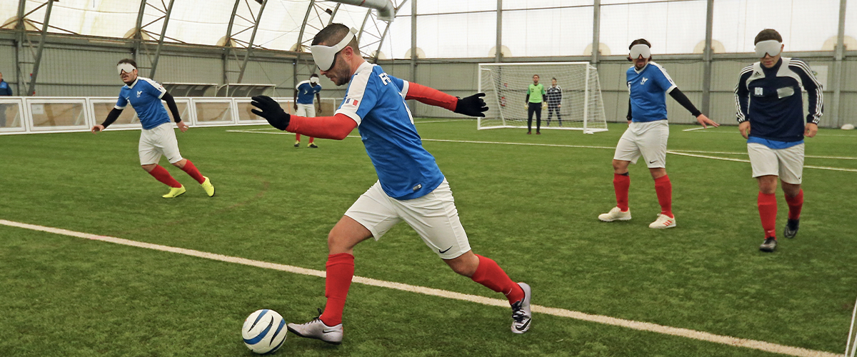 Cécifoot (foot à 5 DV) | Handisport.org